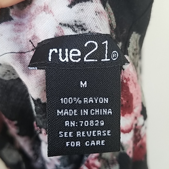 Rue21 | Dresses | Rule 2 Medium Floral Jumper Dress | Poshmark